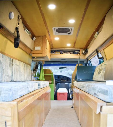Spark Ideas With Epic Ford Econoline Camper Van Interior