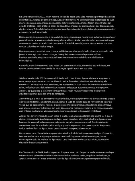 História Josan Pdf