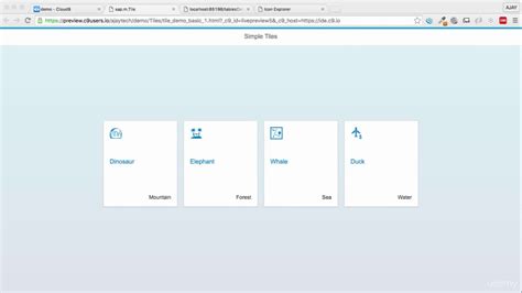 SAP Learn SAPUI Professional Development Tiles With Binding YouTube