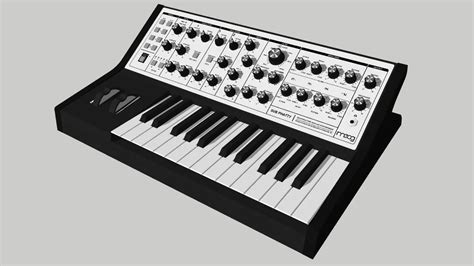 Moog Sub Phatty 3d Warehouse