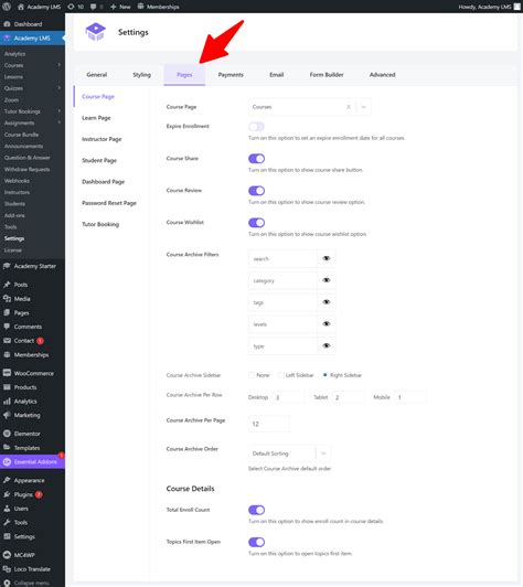 Mastering The Academy Lms Settings Academy Lms
