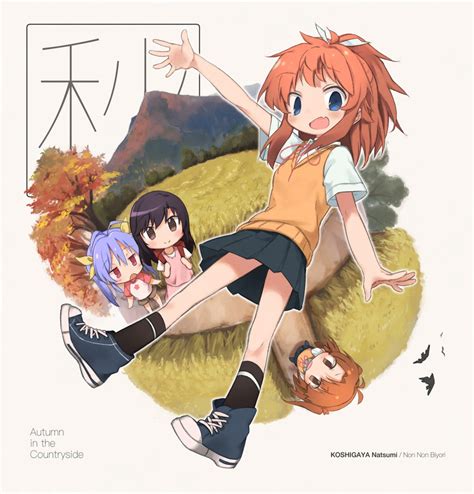 Ichijou Hotaru Miyauchi Renge Koshigaya Komari And Koshigaya Natsumi