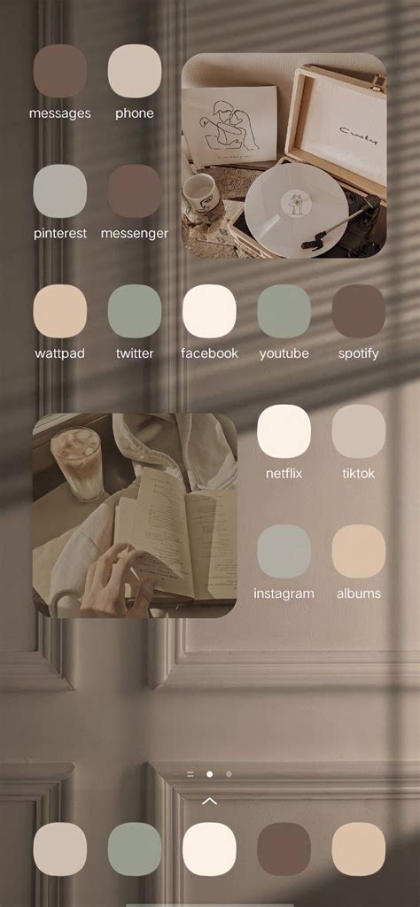 Aesthetic Homescreen Color Palettes