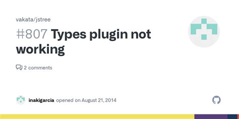 types plugin not working · issue 807 · vakata jstree · github