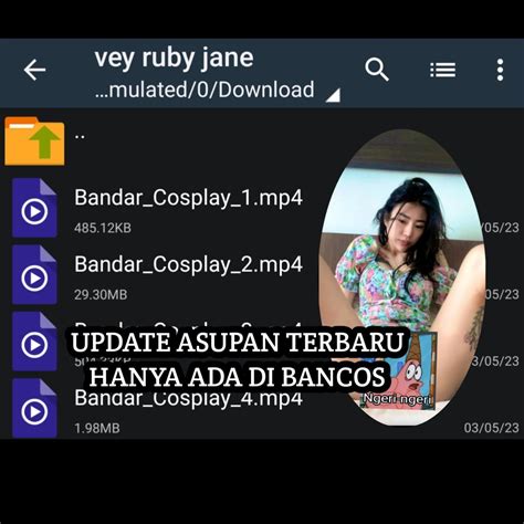 Cacaquein on Twitter: "RT @Bandar_Cosplay: Vey Ruby Jane Link download: https://t.co/3eNigUV8kb ...