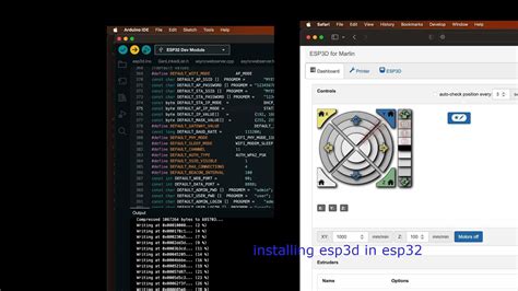 Esp3d Installation In Esp32 Youtube