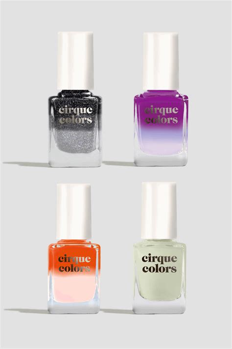 Shop Creme Glitter Holographic Metallic And Thermal Nail Polish