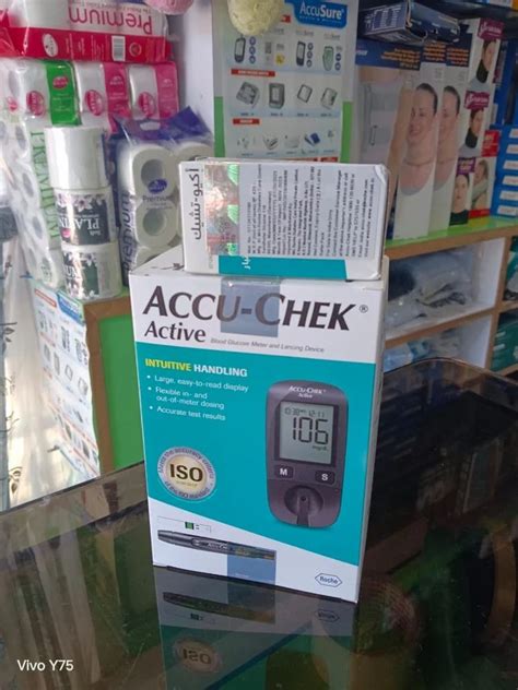 Accu Chek Active Glucometer Number Of Test Strips 10 Strips At ₹ 900 Piece In Dehradun