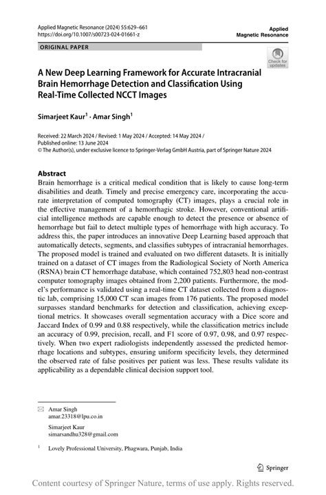 A New Deep Learning Framework For Accurate Intracranial Brain