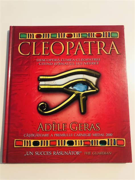 Carte Cleopatra Adele Geras Bucuresti Sectorul 2 • Olx Ro