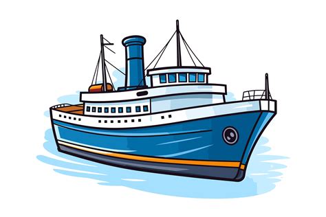 Ship Clipart Graphic By Illustrately · Creative Fabrica