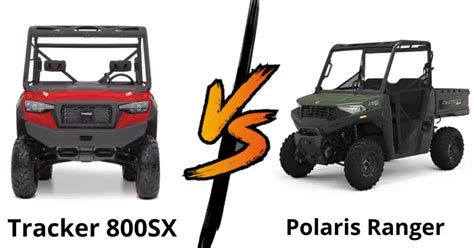 Tracker 800sx Vs Polaris Ranger Utv Differences Comparison