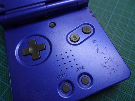 Restoring a Game Boy Advance SP - new housing, battery and front light ...