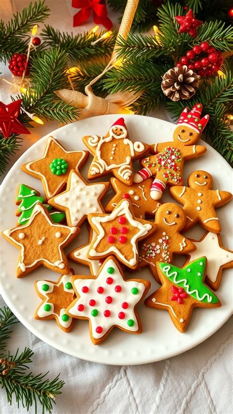 Festive Gingerbread Cookies Recipe