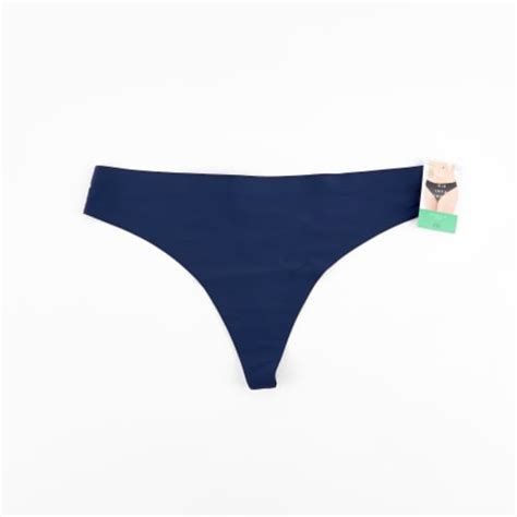 Dip Invisible Line Thong Navy L Kroger