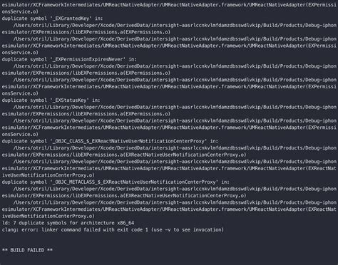 Can T Initialize An IOS Build Issue Facebook React Native GitHub