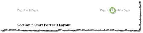 Page Numbering