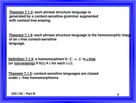 Ppt Context Sensitive Languages Powerpoint Presentation Free Download Id 1792878