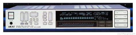 Akai AA-A25 - Manual - Computer Controlled Stereo Receiver - HiFi Engine