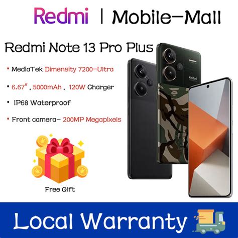 NEW XIAOMI Redmi Note Pro Plus G Redmi Note Pro Plus Note Pro Plus Smartphone G
