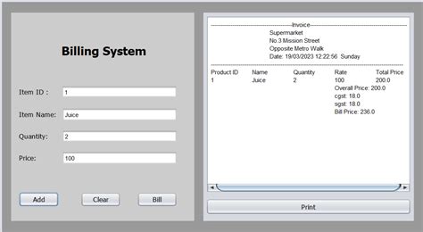 github rajyasri03 billing system netbeans this project is a simple