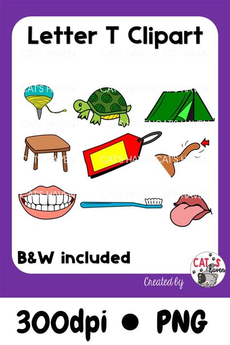 Letter T Clipart Beginning Alphabet Images Letter T Kindergarten