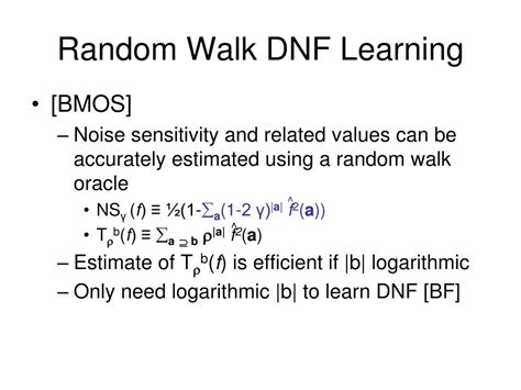 Ppt Fourier Analysis And Boolean Function Learning Powerpoint