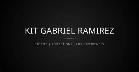 Kit Gabriel Ramirez