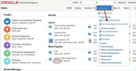 Accessing Dashboards Free Oracle Cloud Training Oracle Launchpad