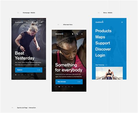 Garmin Exploration On Behance