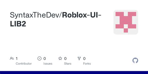 Github Syntaxthedev Roblox Ui Lib2