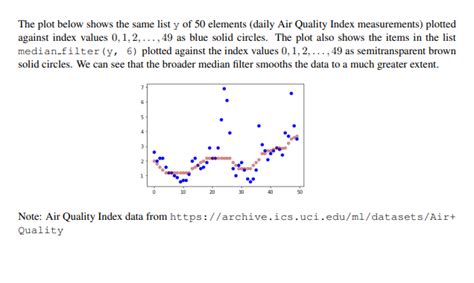 Solved 10 Complete The Function Median Filter That Takes In Chegg Com