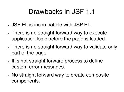 Examples With Java Server Faces Covered Topics Ppt Download