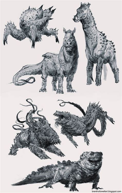 게임원화 몬스터 Or 크리쳐 컨셉디자인 팁 네이버 블로그 Character Design Cartoon Character