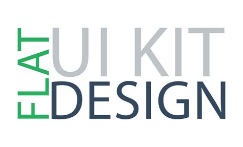 Flat UI Kit Design On Behance