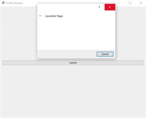 Pyqt5 Gui Creating Wizard Page With Qwizard Codeloop