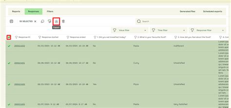 How To Export Responses From Results Questback Academy