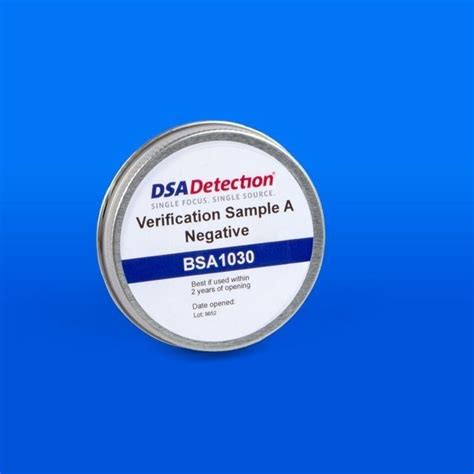 Explosives Trace Detection Kit A Negative Dsa Detection Llc For