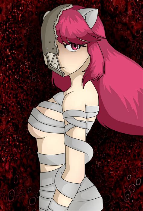 Rule 34 Bandages Only Elfen Lied Horn Long Hair Lucy Elfen Lied