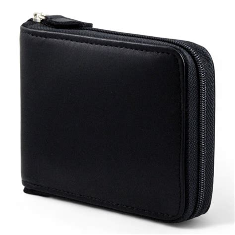 Zip Around Wallet Unisex With Rfid Protection