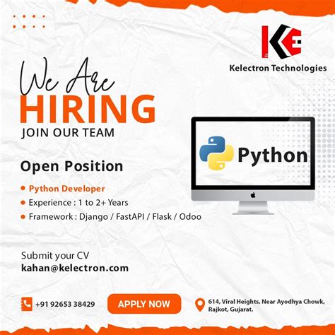 Kunalsinh Solanki On Linkedin Pythondeveloper Hiringnow Fastapi