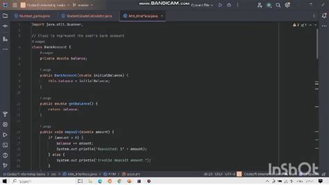 Completed Task 3 Of Java Atm Interface Madhumitha R Posted On The Topic Linkedin