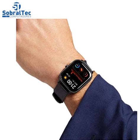 Relógio Inteligente Xiaomi Amazfit Bip Preto Original - A1608 - Sobraltech