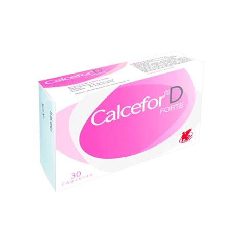 Calcefor D Forte 30 Caps Lab Chile Que Farmacia
