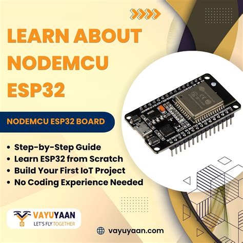 getting started with the esp32 development board vayuyaan