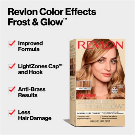Revlon Color Effects Frost And Glow Permanent Hair Color Highlight Kit