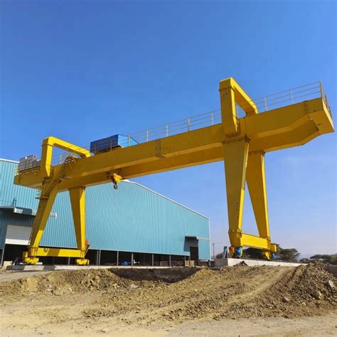 Frequency Inverter Control Gantry Crane Double Girder For Machine Lifting China Lifting Gantry