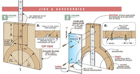Shop Made Setup Gauge Router Woodworking Woodworking Hand Tools Diy