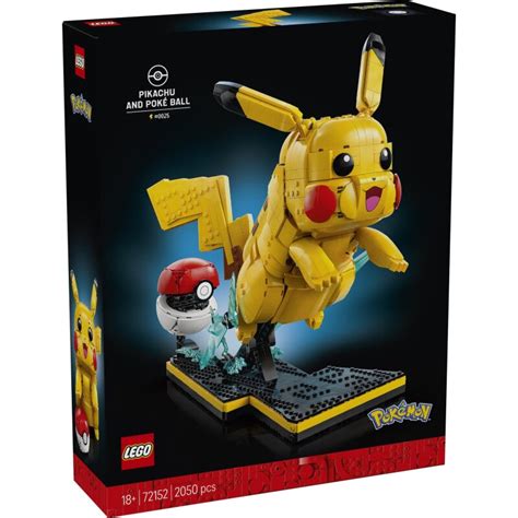 Lego® Pokémon 72152 Pikachu Und Pokéball Lucky Bricks Lego Onli