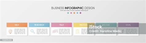 6 개의 요소가있는 비즈니스 정보 그래프의 개념 다채로운 다이어그램 벡터 3차원 형태에 대한 스톡 벡터 아트 및 기타 이미지 3차원 형태 6 개념 Istock